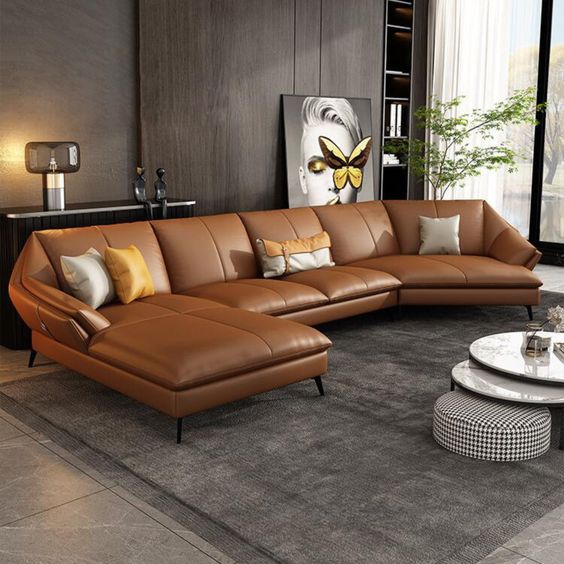 Brillantes Ideas De Salas De Estar Con Muebles De Cuero Sala Comedor
